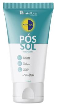 Gel Pós Sol 120ml Para Face E Corpo Natuflores - Pós Sol - Magazine Luiza