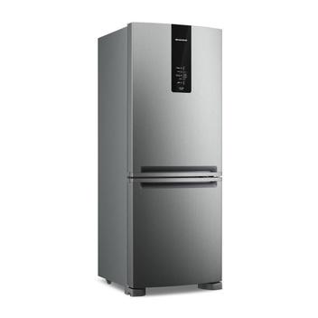 Geladeira BRE57KANA Frost Free Inverse 447 Litros Brastemp Inox 220V ...