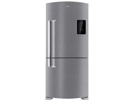 Geladeira/Refrigerador Brastemp Frost Free Inox - Inverse 588L BRE85AK ...
