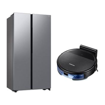 Geladeira Side by Side SmartThings Samsung RS57 Inox 564L 127V ...