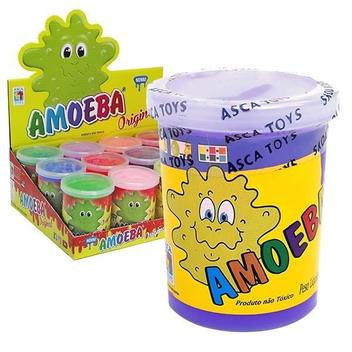 Geleca Amoeba Pote De Massinha Colorida 110G Geleia - Asca Toys ...