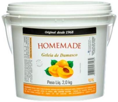 Geleia Damasco Homemade Em Balde 2Kg - Geleia - Magazine Luiza