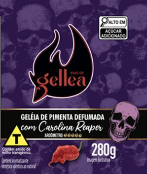 Geleia de Pimenta DEFUMADA - Carolina Reaper - King Of Gellea - Geleia ...