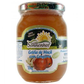 Geleia Extra de Maçã com Gengibre - 320g - Fazenda Sonnenhof - Geleia ...