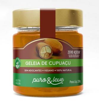 Geléia sem açúcar 100% Fruta 230g Puro e Leve Vários Sabores - Geleia ...