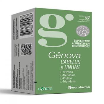 genova cabelos e unhas com 60 comprimidos - eurofarma - Nutricosméticos ...