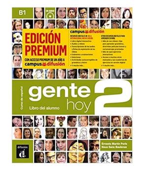 Gente hoy 2 - libro del alumno premium con cd - Difusion & Macmillan - Livros de Ciências ...
