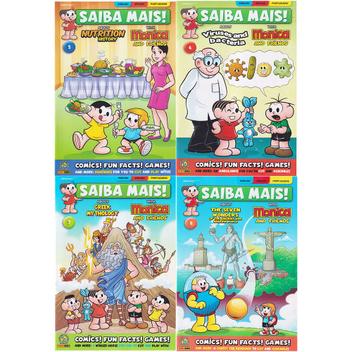 Gibi em Inglês Turma da Mônica Coleção Saiba Mais! Quadrinhos ...