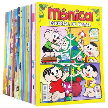 Gibi Turma Da Mônica Cebolinha Cascão Almanaque Kit 20 Vols. - Panini ...