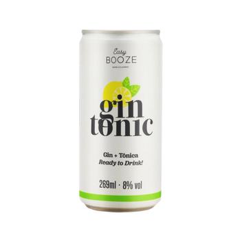 Gin Com TÔNica Easy Booze Gim Ready To Drink LimÃO 269ml - Drinks ...