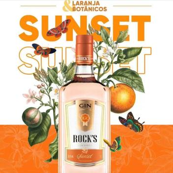 Gin Rock's Sunset 995 ml - Gin - Magazine Luiza