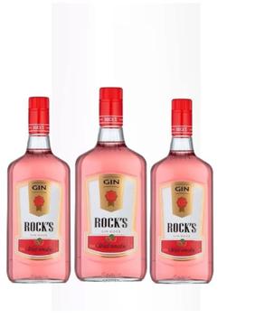 Gin Rocks Melancia 1L - Kit 3 Garrafas - rocks - Gin - Magazine Luiza