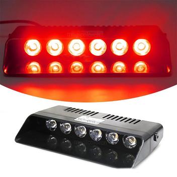 Giroflex Strobo Interno C/ Ventosas 6 Leds Vermelho Policia - Strobos ...