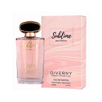 GIVERNY SUBLIME PERFUME POUR FEMME 100ml - Perfume Feminino - Magazine ...
