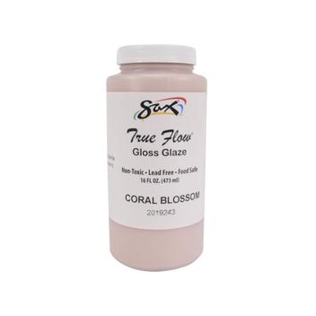 Glaze Sax Gloss Coral Blossom 473ml para cerâmica e cerâmica - Esmalte ...
