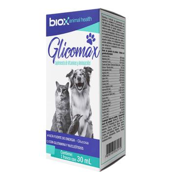 Glicomax 30mL Suplemento Vitamínico Apetite Cães Gatos Biox - Vitaminas ...