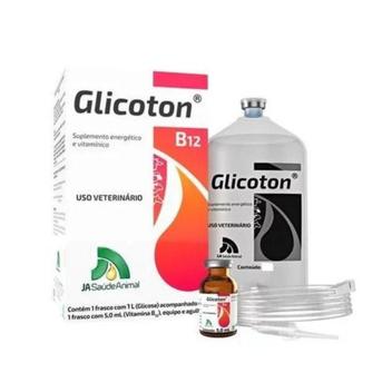 Glicoton B12 - 500 Ml - Ja Saude Animal - Vitaminas e Suplementos para ...