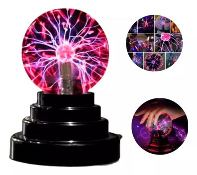 Globo Esfera De Plasma Light Bola Cristal Luminária USB Bivolt Efeito ...