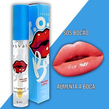 Gloss Labial SOS Bocão 4ML - Vivai - Gloss e Brilho Labial - Magazine Luiza