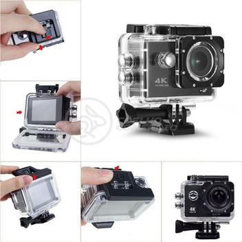 Go Cam Camera Vídeo Action Ação WiFi 4K Sports Cam Ultra HD DV ...