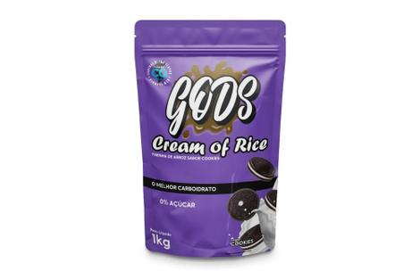 Gods Cream Of Rice Farinha De Arroz Refil 1kg - Canibal Inc - Farinha ...