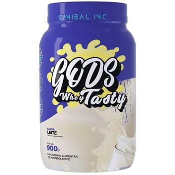 Gods Whey Tasty Whey Protein 3W 900G Canibal Sabor Leite - Canibal Inc ...