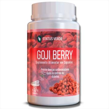 Goji Berry 120 Cáps - Status Verde - Fitoterápicos - Magazine Luiza