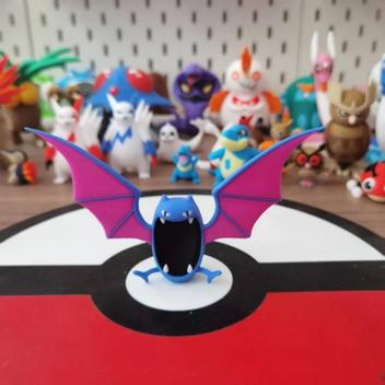 Golbat Crobat Pokémon Anime Figura De Ação De Desenho Animado Escala 1: ...