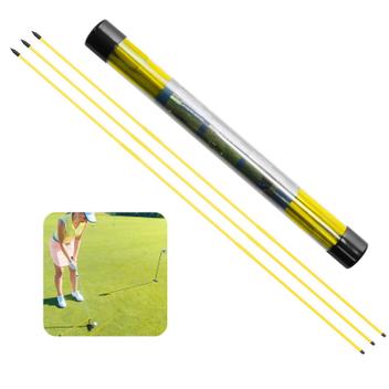 Golf Alignment Sticks Rods Swing Trainer, pacote com 3 FINGER TEN ...