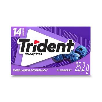 Goma de Mascar Max Blueberry 25,2g Display com 12 Unidades - Trident ...