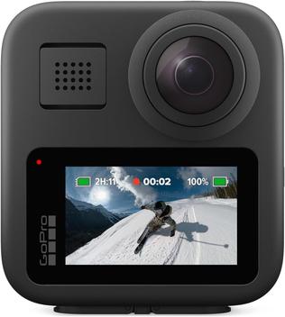 GoPro MAX Câmera de ação tradicional 360 à prova d'água com tela ...