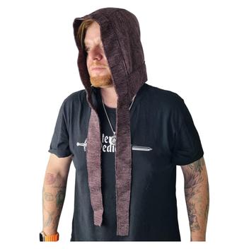 Gorro Medieval Gorbini Em Malha Canelada Vermelho - Tenda Medieval ...