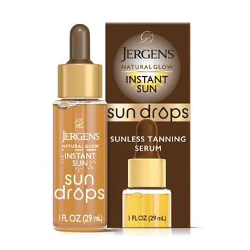 Gotas Autobronzeadoras Jergens Natural Glow Instant Sun - 30ml - Bronzeador - Magazine Luiza