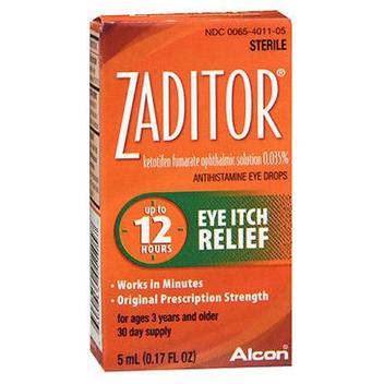 Gotas para Olhos Zaditor 5ml (2 unidades) - Alívio da Coceira - Colírio ...