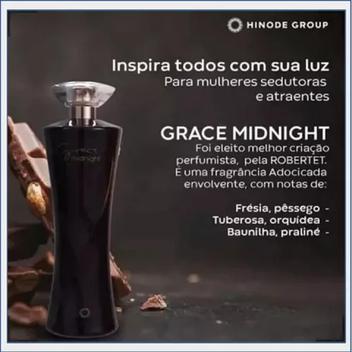 Grace Midnight Hinode Deo Colônia 100ml - Perfume Feminino - Magazine Luiza