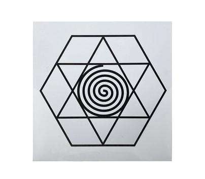 Gráfico Radiestesia Radiônica Desembaraçador Placa 24x24cm - MP ...
