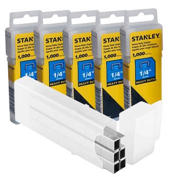 Grampo 1/4 6mm Uso Pesado T50 5.000 UN p/ Grampeador Stanley - Grampo ...