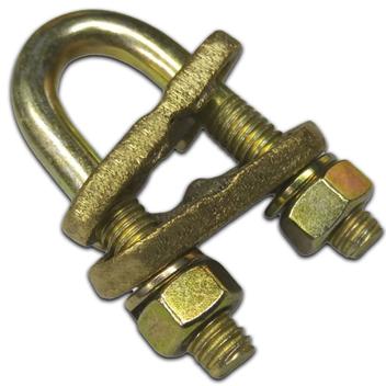 Grampo para Aterramento Gtdu Terra Conector Tipo U para Haste até 5/8 ...