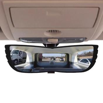 Grande Angular Anti-reflexo Espelho Retrovisor Do Carro Panorâmico ...