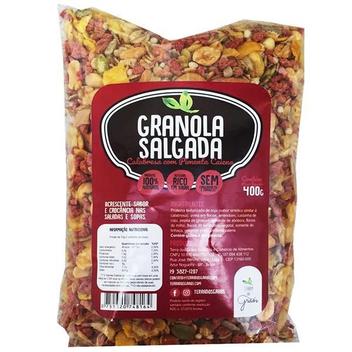 Granola Salgada Calabresa Com Pimenta 400 G Terra Dos Grãos - Terra Dos ...