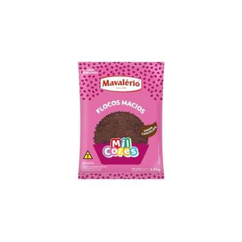 Granulado Mavalerio Flocos ao Leite Pacote com 2,5kg - MAVALÉRIO ...
