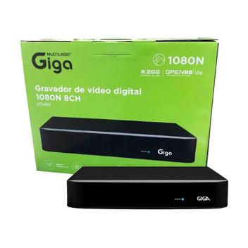 Gravador de Vídeo Digital DVR Giga 1080N 8 Canais - GS0465 - Gravador ...