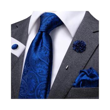 Gravata de Seda Azul Clara para Casamento - 8,5cm - Hi-tie - Gravata ...