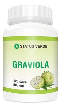 Graviola em Cápsulas Pote com 120 Cáps Status verde - Fitoterápicos ...