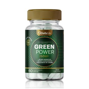 Green Power New Com Ácido Aspártico, Picolinato de Cromo, Ácido ...