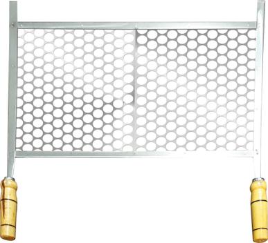 Grelha Inox - Chapa Moeda ( 50 x 30 )( 30 x 50 ) - ACINOX - Ralo ...