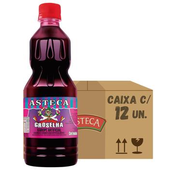 Groselha asteca caixa com 12un de 500ml - Xarope para Bebida - Magazine ...