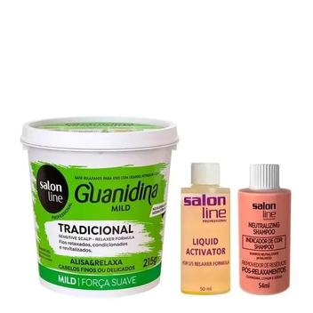 Guanidina Mild Cabelos Finos E Delicados Salon Line - 215g - DEVINTEX ...