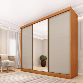 Guarda Roupa 3 Portas 270cm California Espresso Móveis - Guarda-Roupa ...