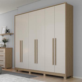 Guarda Roupa Casal 6 Portas Rimo New Paranoá - Móveis Rimo - Guarda ...